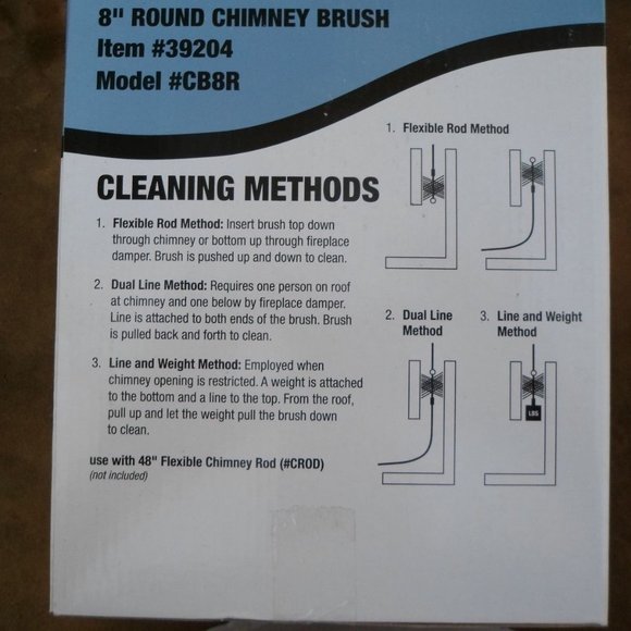 Pyromaster | Other | Pyromaster Majestic 8 Round Chimney Brushitem 3924 ...